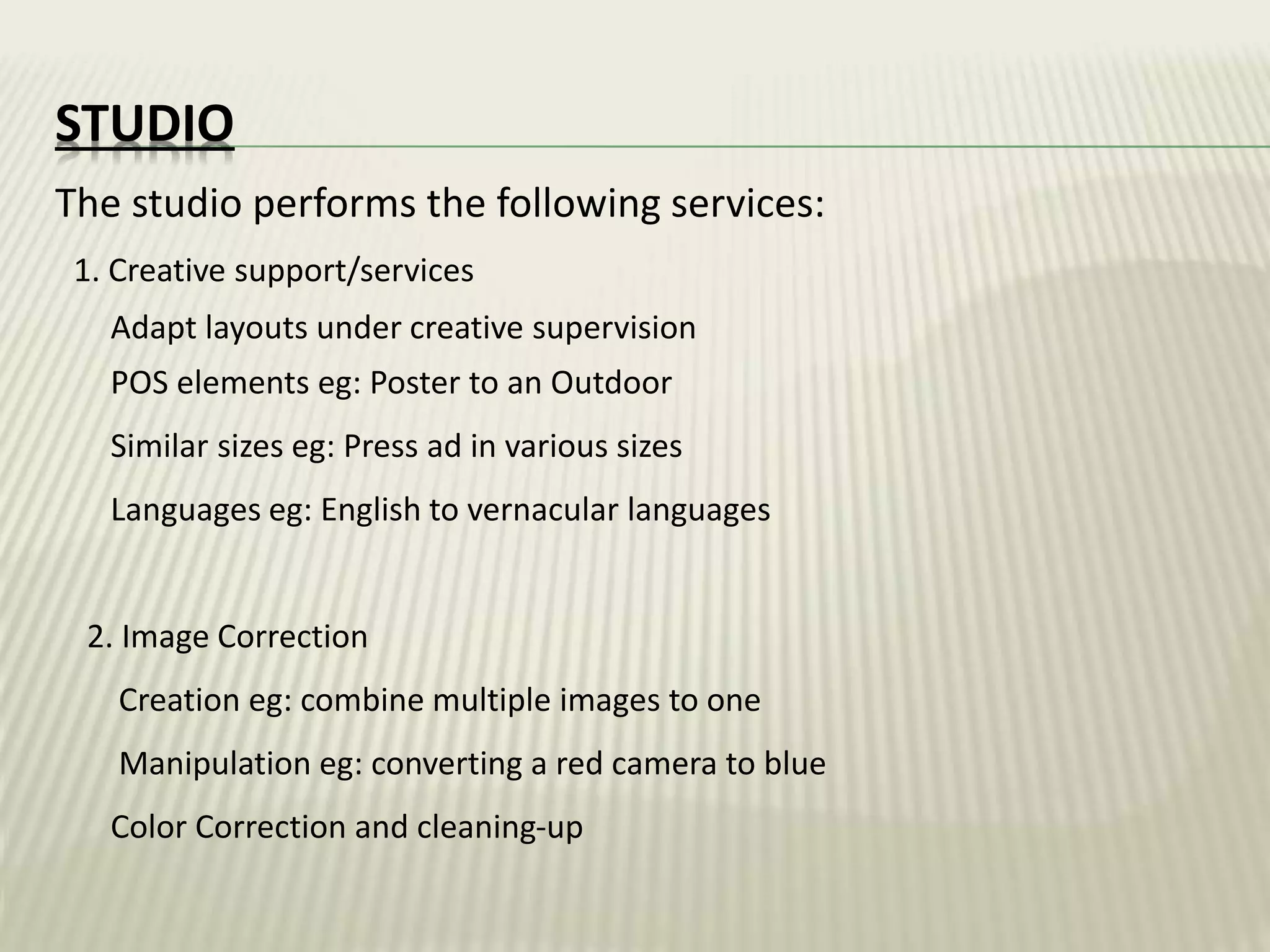 Structure of an Advertising Agency | PPTX