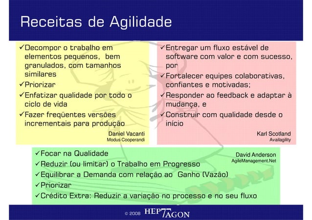 Agilidade com Responsabilidade - Agile Day 2008 - POA