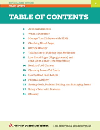 Ada information for type 2 youth and their families | PDF