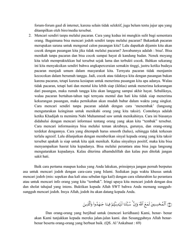 Adakah pacaran islami | PDF