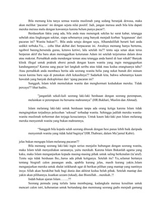 Adakah pacaran islami | PDF