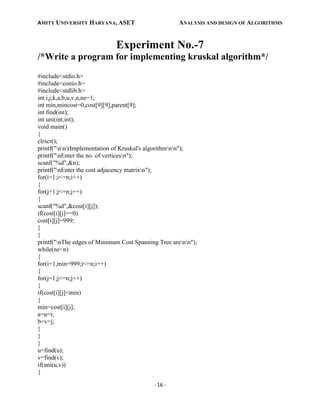 Ada lab manual | PDF
