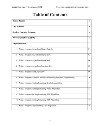 Ada lab manual | PDF