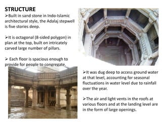 Adalaj stepwell | PPTX