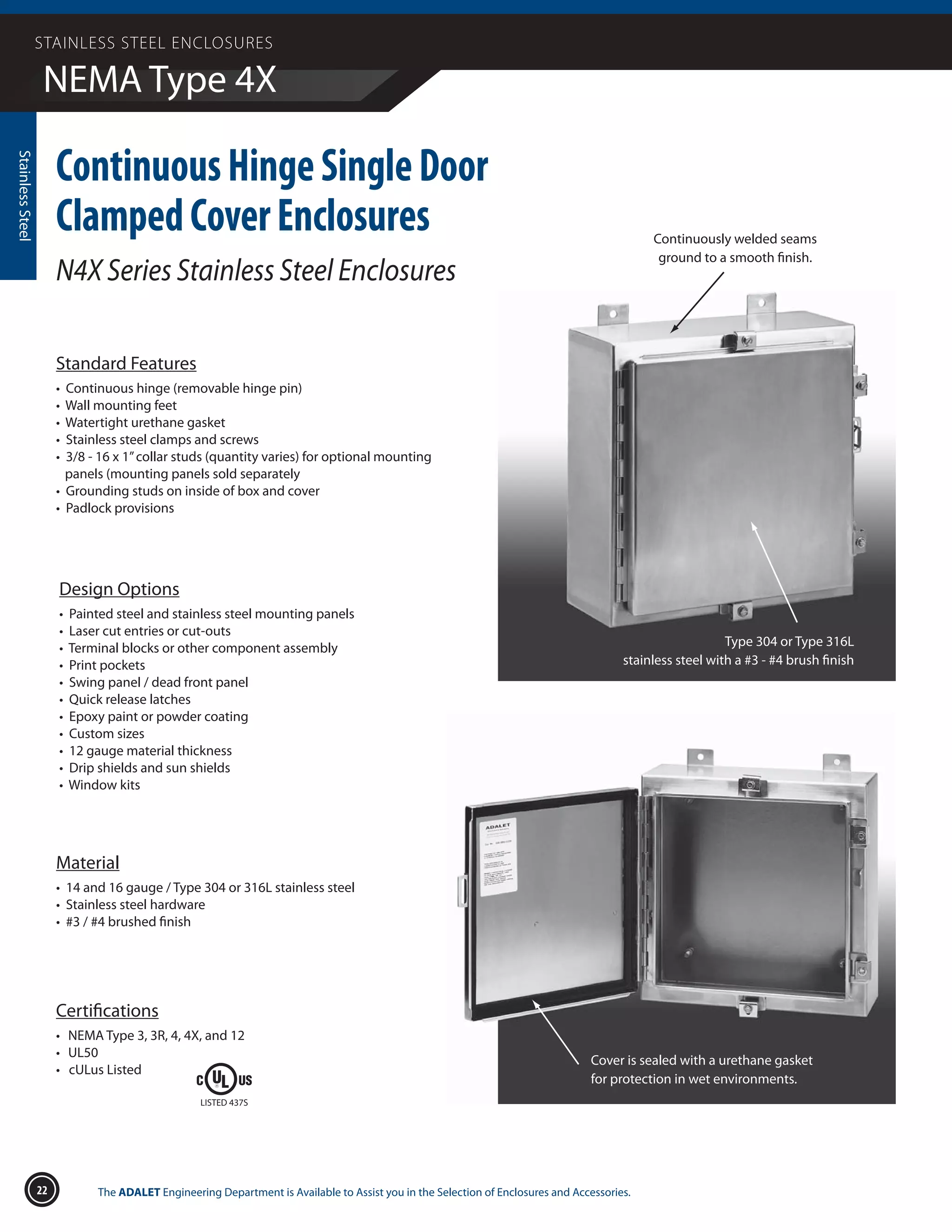 Adalet - Electrical Enclosures (Explosion Proof & Flame Proof ...