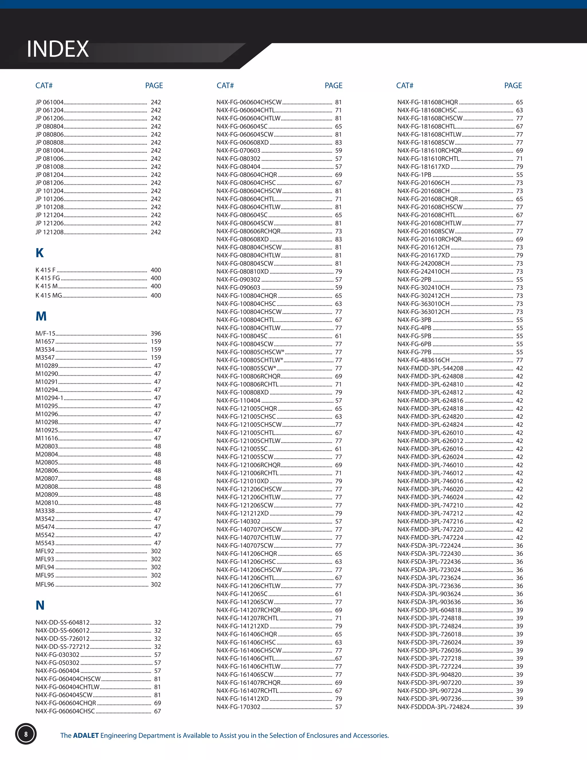 Adalet - Electrical Enclosures (Explosion Proof & Flame Proof ...