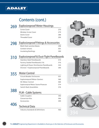 Adalet - Electrical Enclosures (Explosion Proof & Flame Proof ...