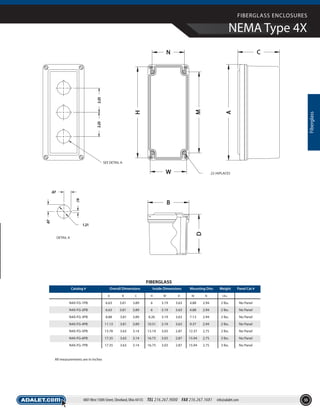 Adalet - Electrical Enclosures (Explosion Proof & Flame Proof ...