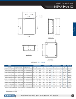Adalet - Electrical Enclosures (Explosion Proof & Flame Proof ...