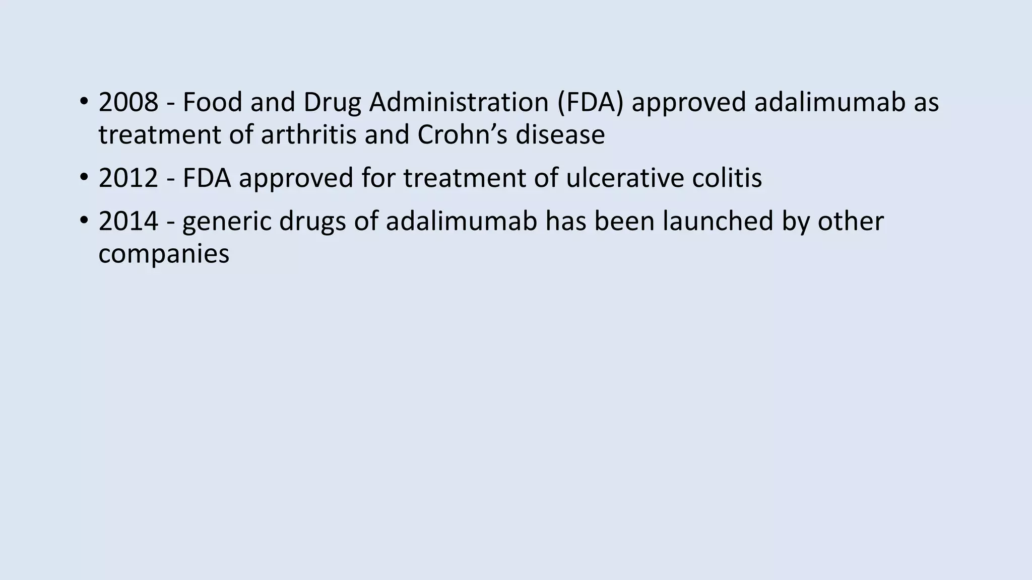 Adalimumab drug presentation | PPTX
