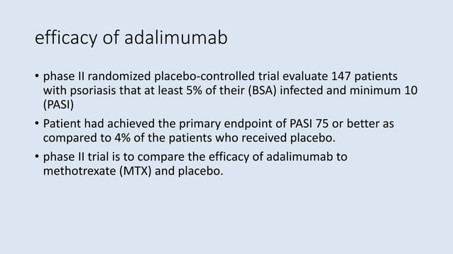 Adalimumab drug presentation | PPTX