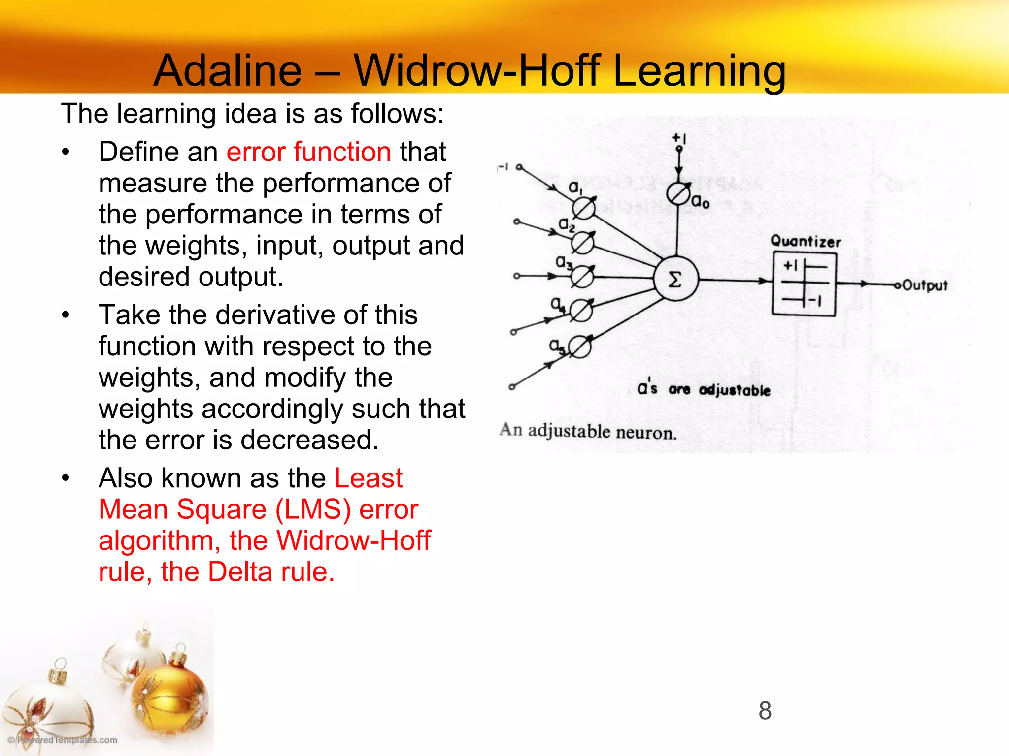 Adaline madaline | PPT