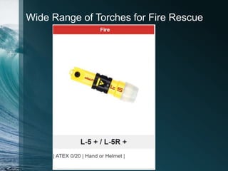 FSE SAFE ATEX Ex Proof Hand Held Lighting - ADALIT Spain | PPTX