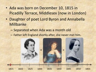 Ada lovelace | PPTX