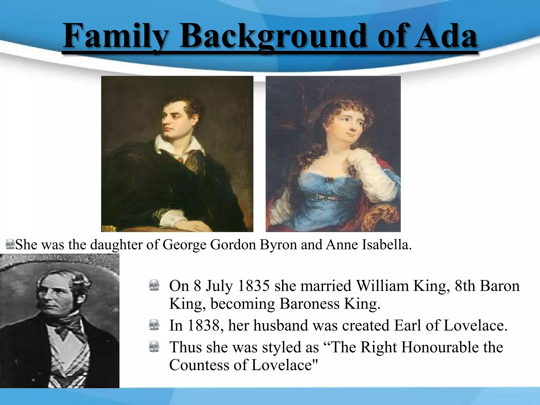 Ada Lovelace-The First Programmer | PPTX