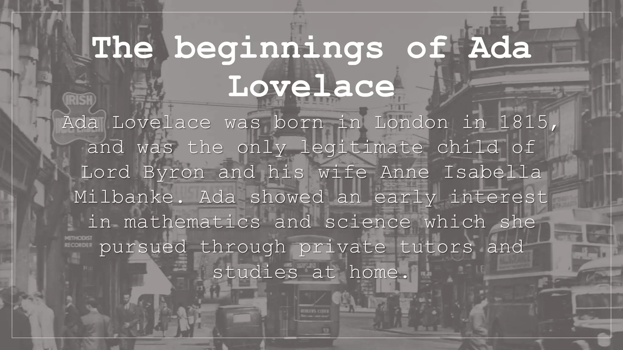 Ada Lovelace | PPTX
