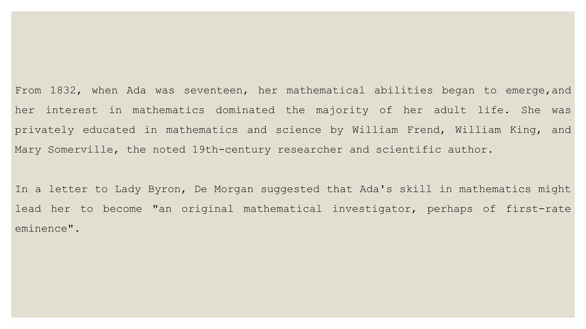 Ada Lovelace | PPTX