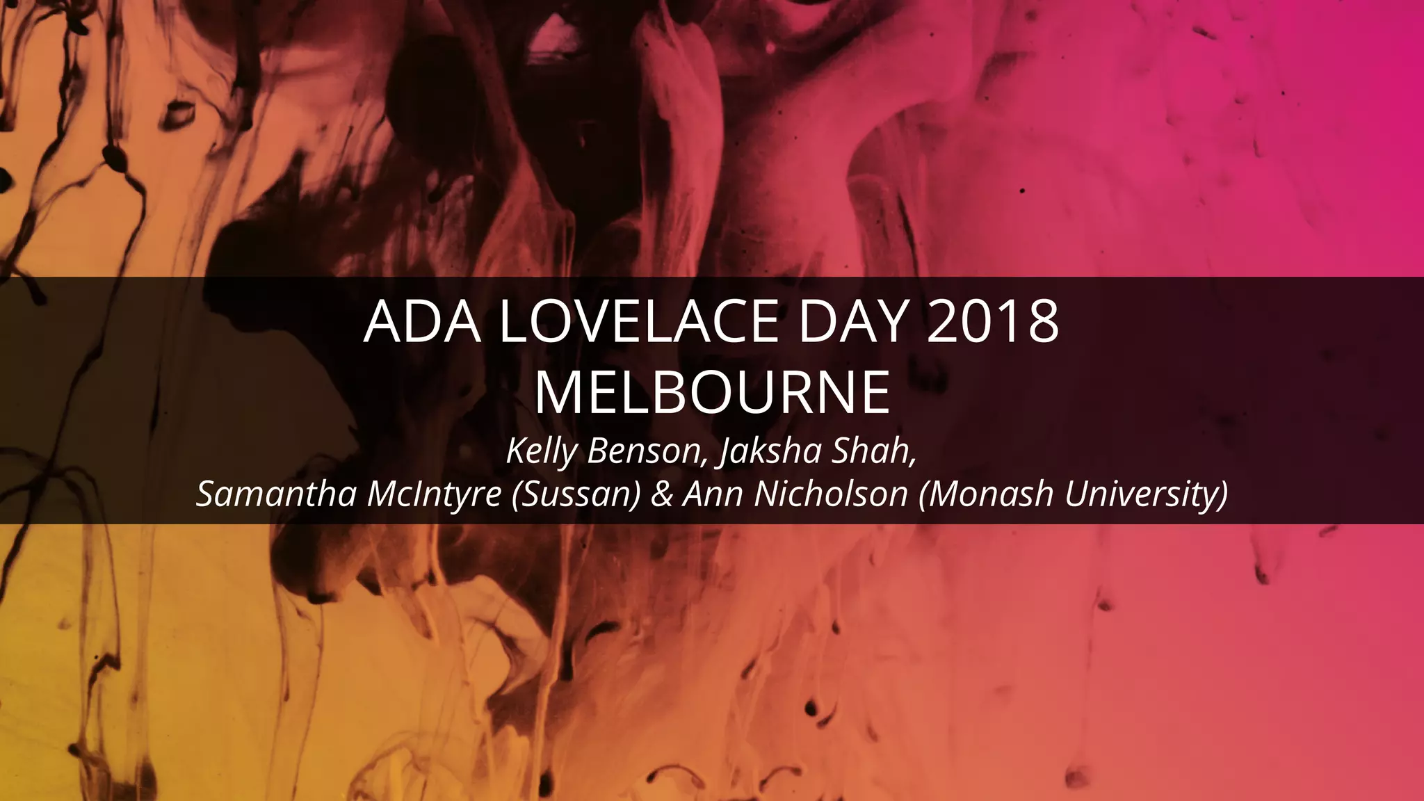 Ada Lovelace Celebration- By ThoughtWorks | PDF | Programming Languages ...