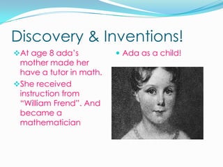 Ada lovelace info | PPTX