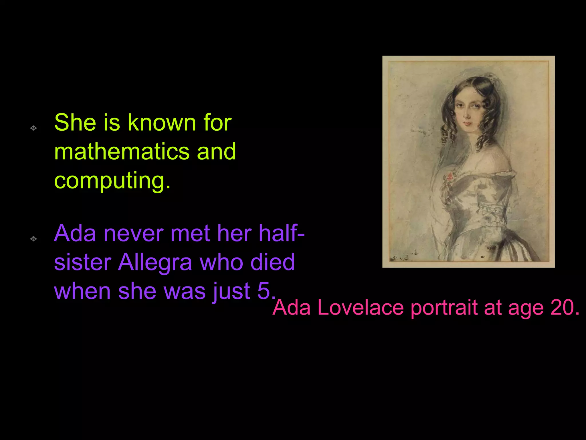 Ada lovelace pp | PPT
