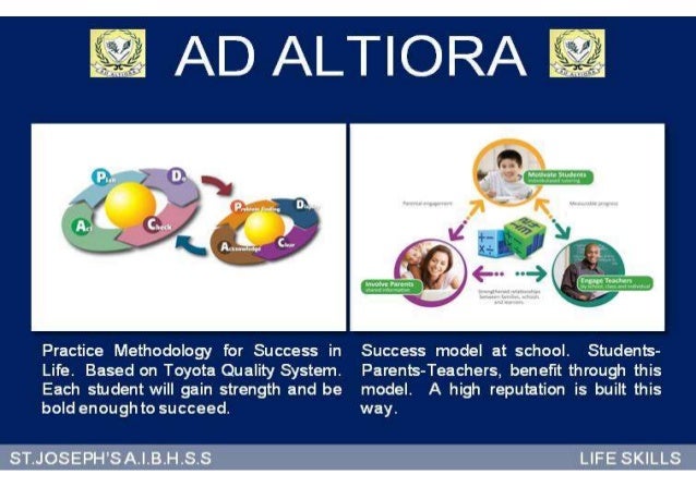 Towards Greater Heights - AD ALTIORA