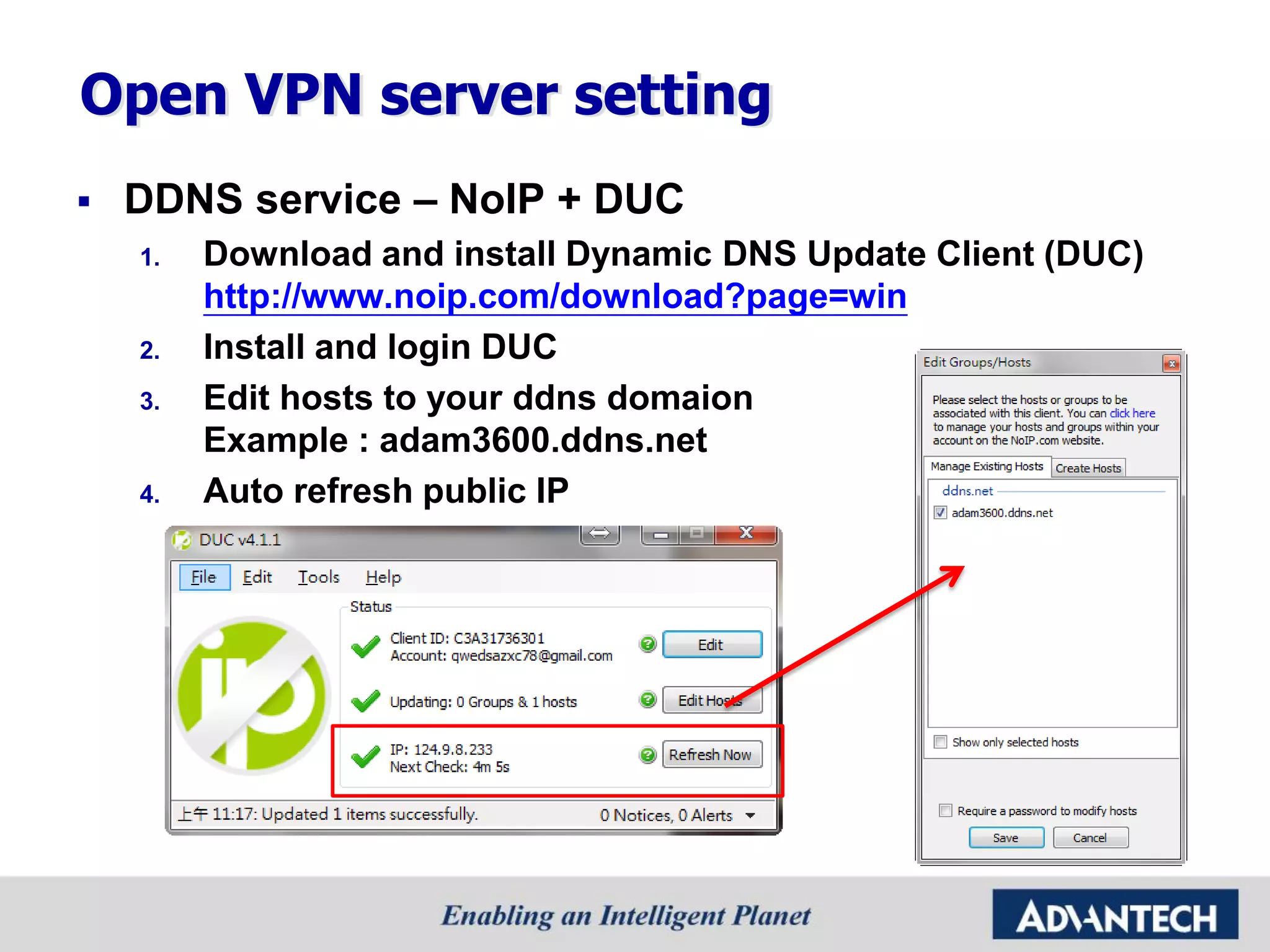 [Advantech] ADAM-3600 open vpn setting Tutorial step by step | PDF