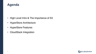 Adam Dagnall: Advanced S3 compatible storage integration in CloudStack | PPT