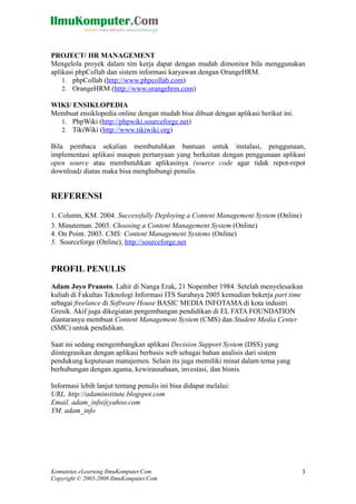 Adam opensource4all | PDF