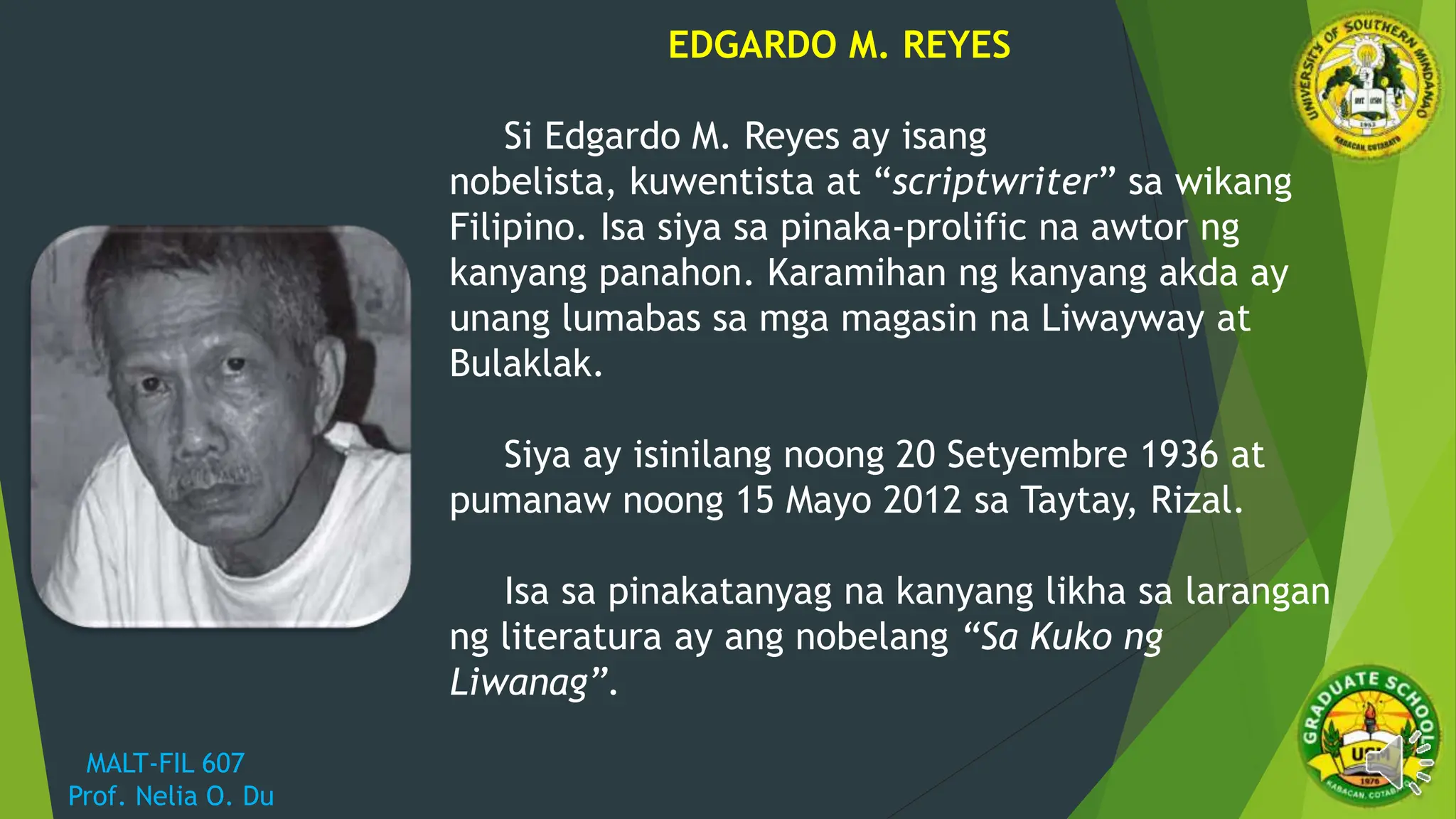 Adam-Sa kuko ng mga Liwanag gmc ocmdelc dc | PPTX