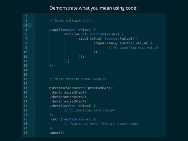 Avoiding Callback Hell With Promises Pdf