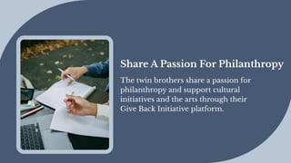 Adam and Daniel Kaplan - A Head For Entrepreneurship | PDF