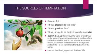 Adam and eve are tempted | PPTX