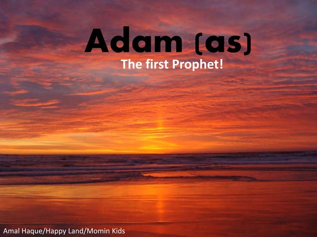 Adam (as)