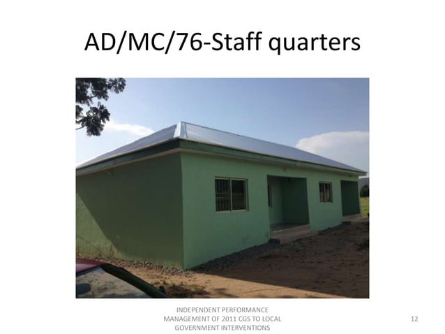 Adamawa sample pictorial presentation of some projects (adamawa) | PPTX
