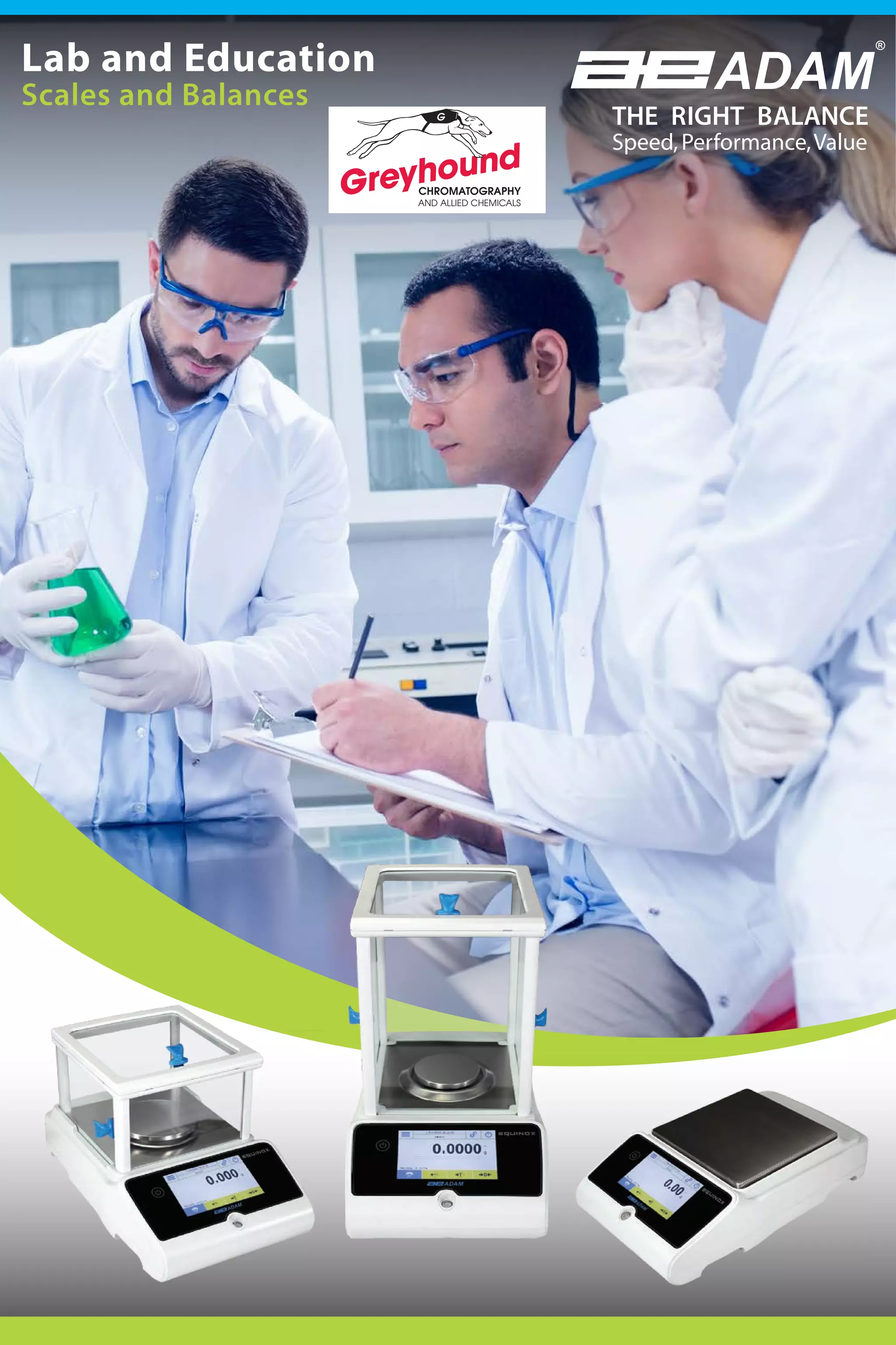 Adam Equipment Balances & Scales Brochure | PDF