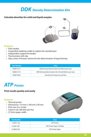 Adam Equipment Balances & Scales Brochure | PDF