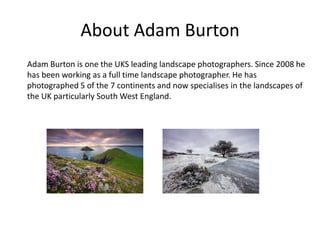 Adam burton | PPTX