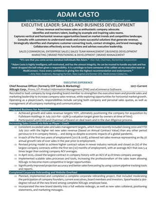 Adam Casto Resume | PDF