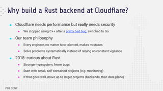 High-Level Rust for Backend Programming | PPT