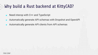 High-Level Rust for Backend Programming | PPT