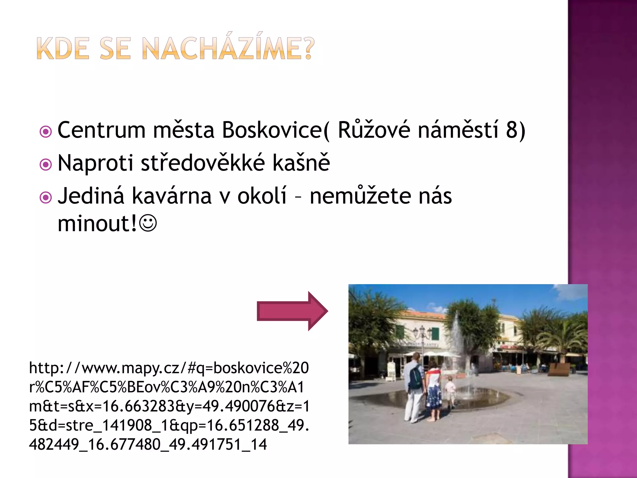 Adamcová prezentace,kavárna | PPTX
