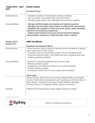 Adam cv2016july | PDF