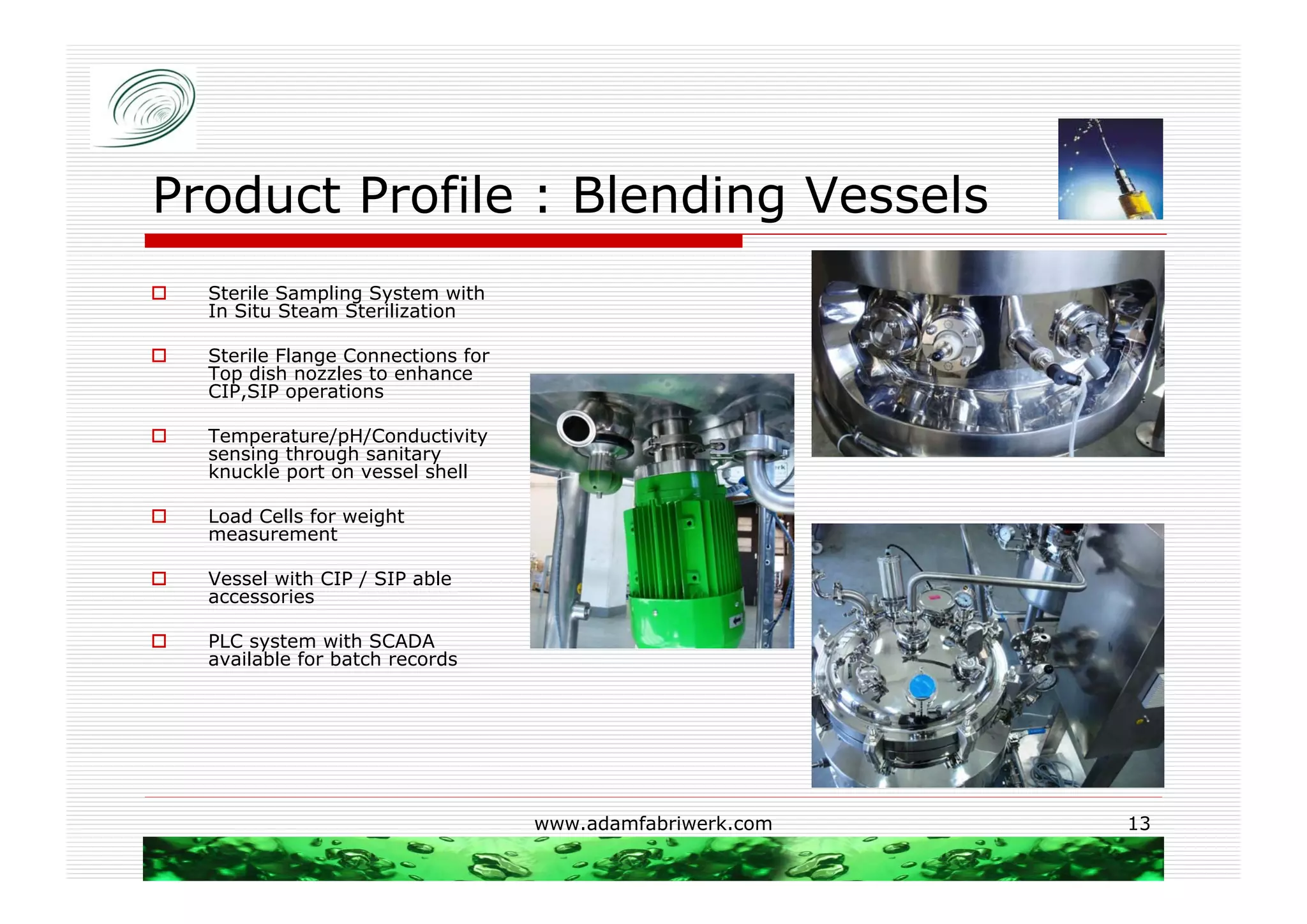 Adam Fabriwerk Processing Skids Presentation Sterile Processing | PDF