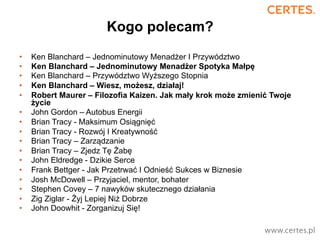 Adam Górecki - Rola i kompetencje liderów | PDF | Business | Business ...
