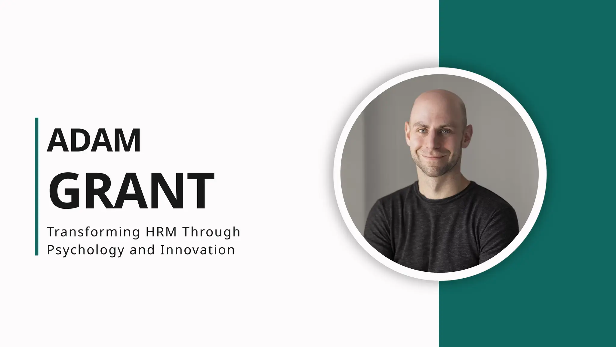 Adam Grant: Transforming Work Culture Through Organizational Psychology ...