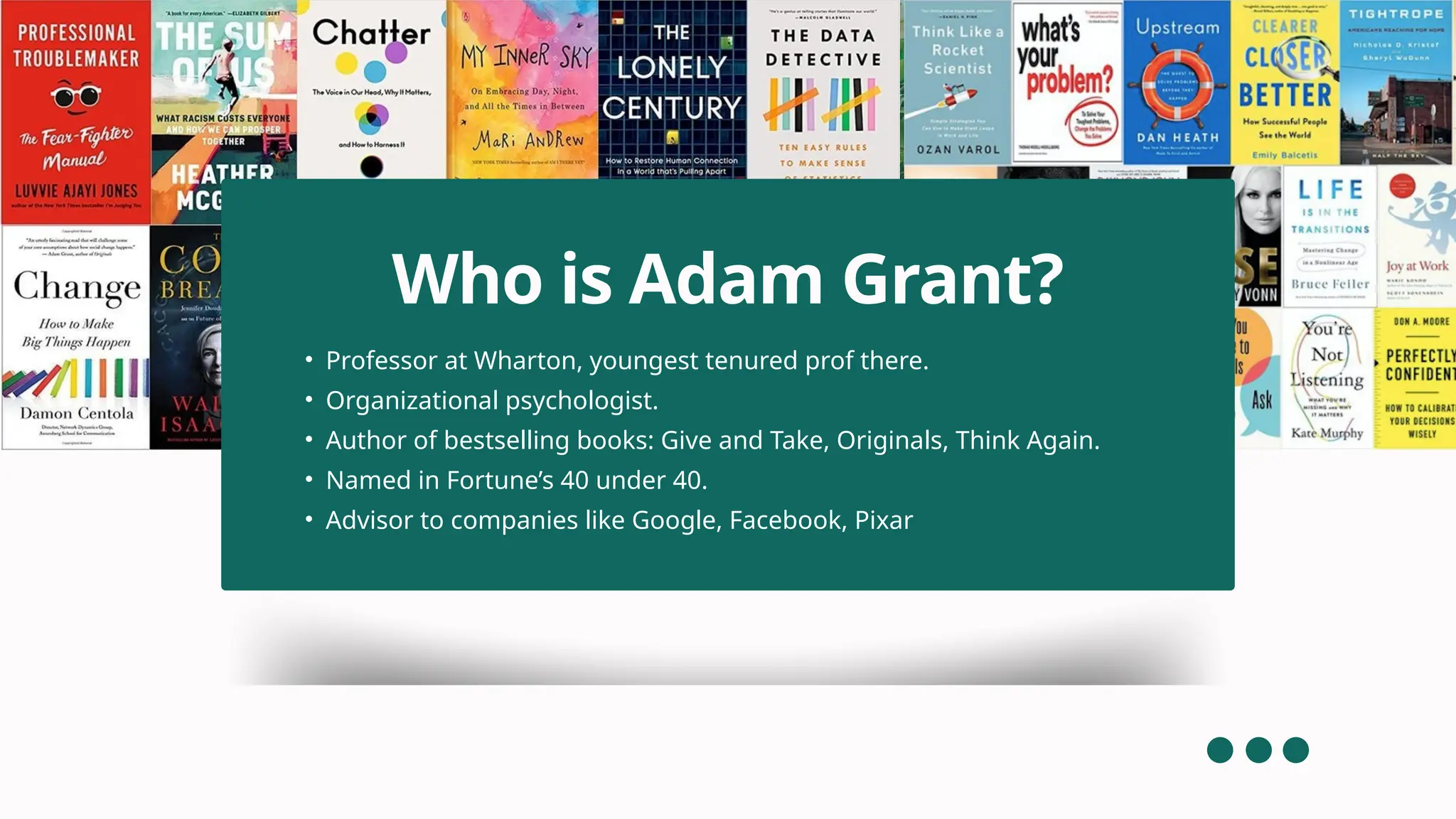 Adam Grant: Transforming Work Culture Through Organizational Psychology ...