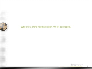 Mashery Presents: The Evolution of Distribution - Adam Kleinberg, CEO, Traction | PPT