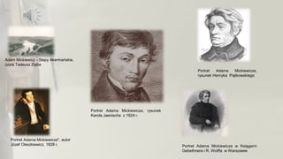 Adam Mickiewicz_autor_B. Gnyp | PPT