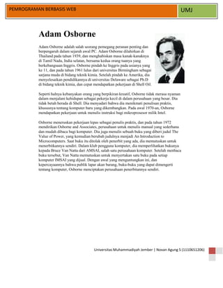 Adam Osborne