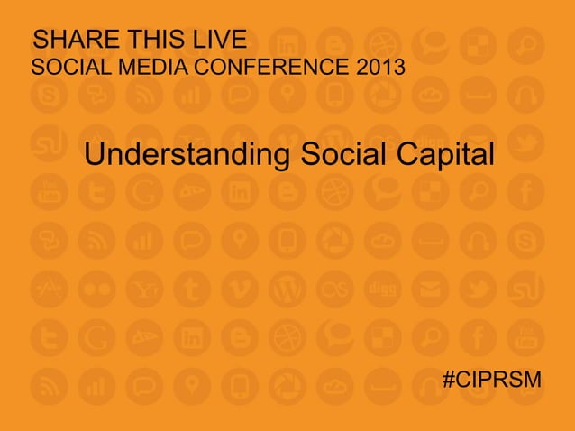CIPR Social Media Conference 2013 - Adam parker | PDF